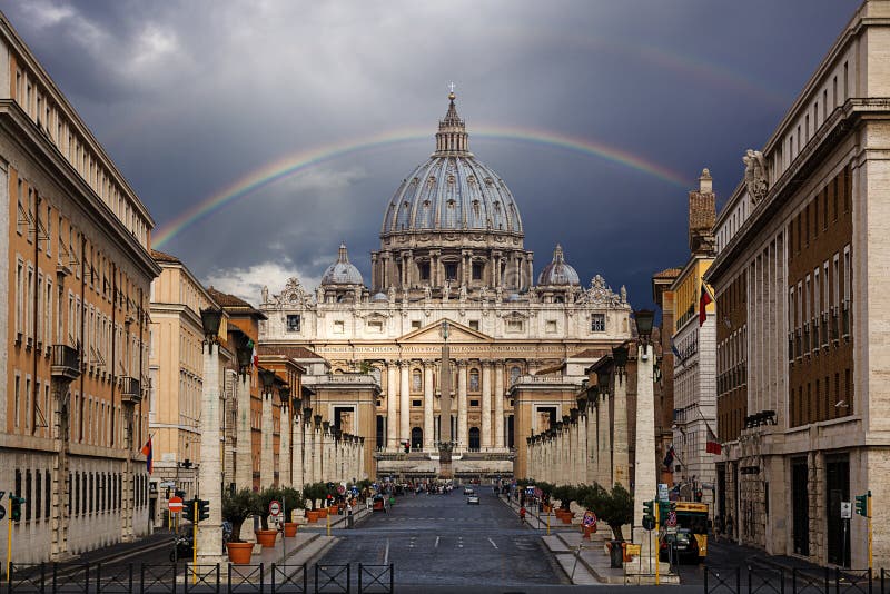 Vaticano. Roma. Italia fotografia stock editoriale. Immagine di pietro ...