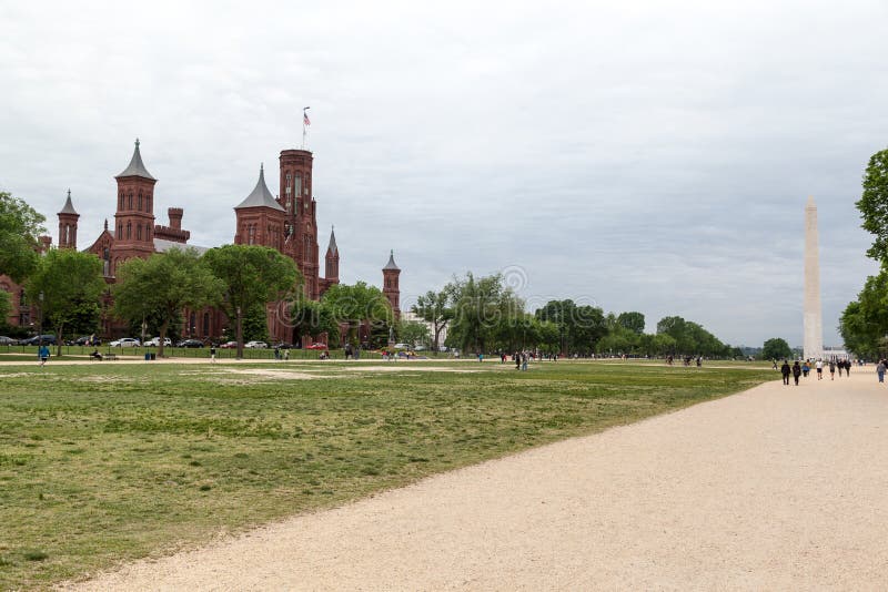 Il Washington DC Del Centro Commerciale Immagine Editoriale - Immagine ...