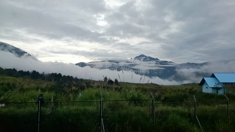 Ilaga, Papua stock photo. Image of ilaga, papua, view - 58543662