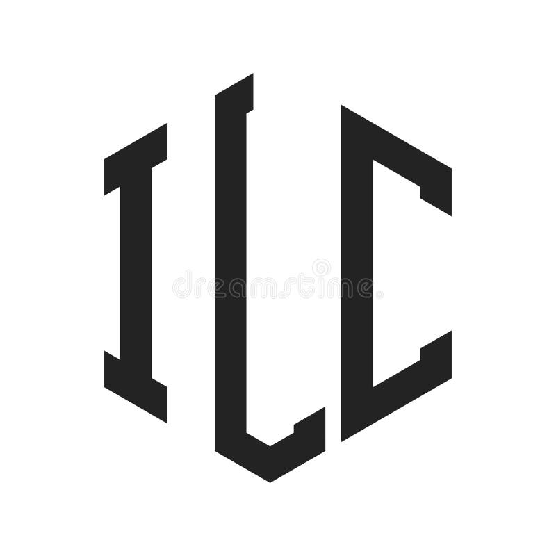 ILC Logo Design. Initial Letter ILC Monogram Logo Using Hexagon Shape ...