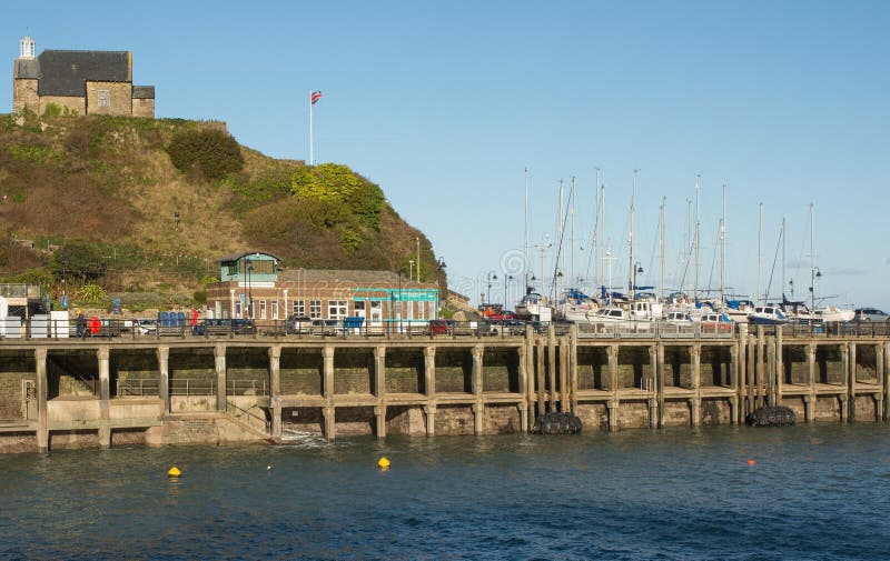 Ilfracombe Harbour, Devon, England Editorial Photo - Image of boats ...