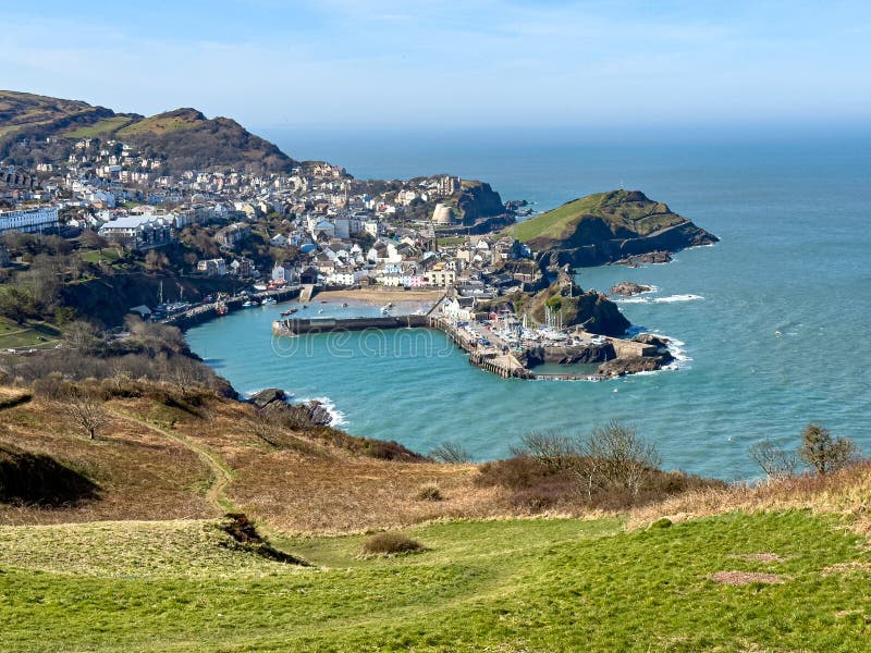 Ilfracombe Quay and Port, Devon Editorial Photo - Image of boats ...