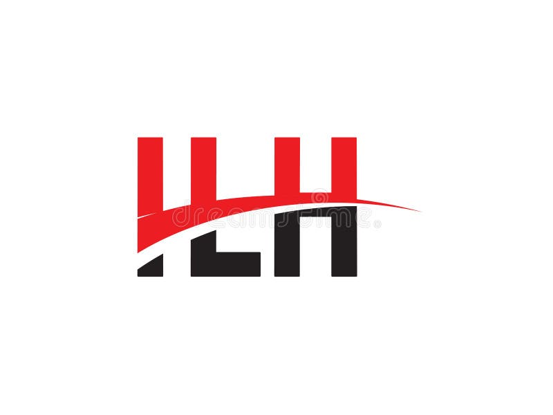 ILH Letter Initial Logo Design Vector Illustration Stock Vector ...