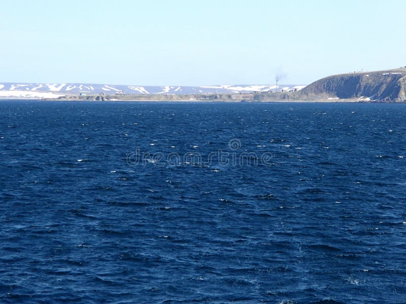 Ilha De Bering O Mar De Bering, Comandante Islands Foto de Stock ...