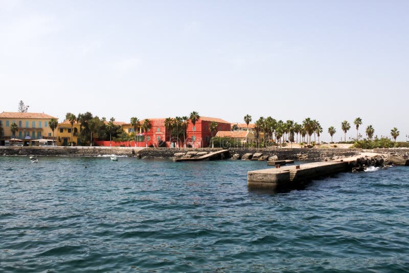 Ilha de Goree, Senegal foto de stock. Imagem de dacar - 47989094