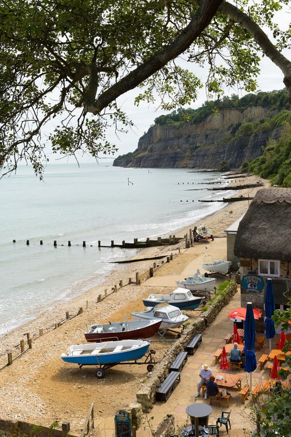 Ilha De Shanklin Do Turista Do Wight E Da Cidade Populares Do Feriado ...