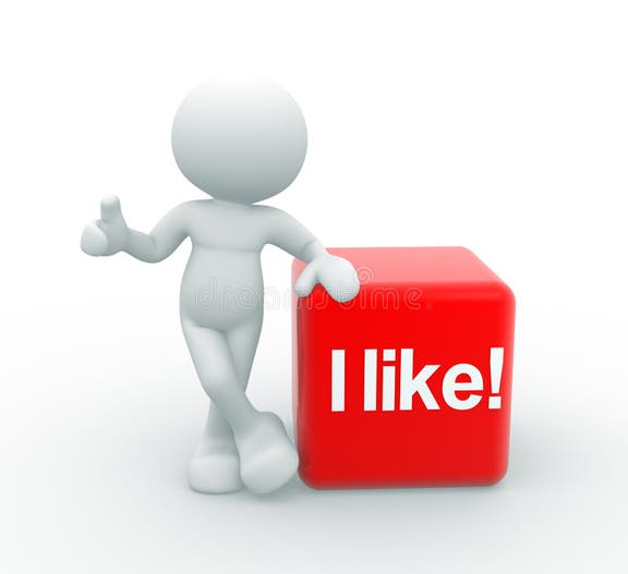 Ilike! stock illustration. Illustration of connection - 26251234