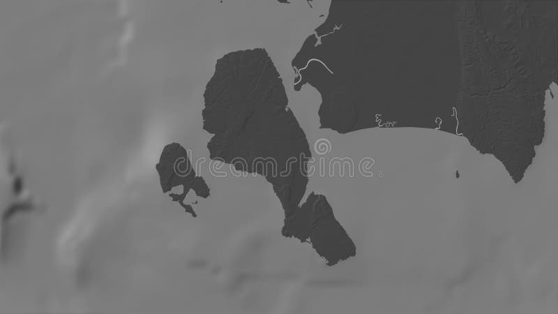 Ilin Island. Philippines. Bilevel Stock Illustration - Illustration of ...