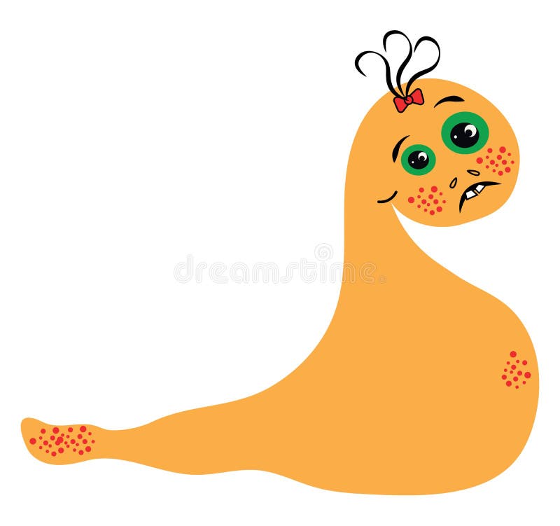 Ill monster, icon stock vector. Illustration of medicine - 261077050