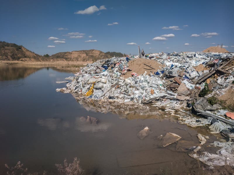 Illegal dump stock image. Image of environment, waste - 128495247