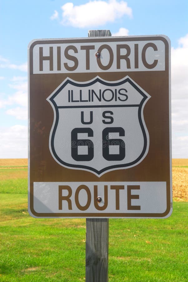 Illinois Route 66 sign stock photo. Image of america - 16506218 Illinois Route 66 sign stock photo. Image of america - 16506218
