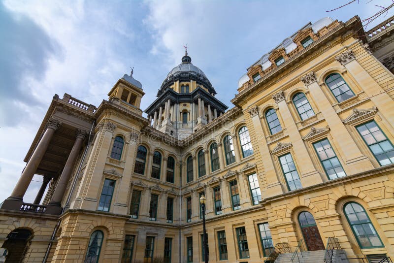 Illinois State Capitol Building Stock Photo - Image of architecture ...