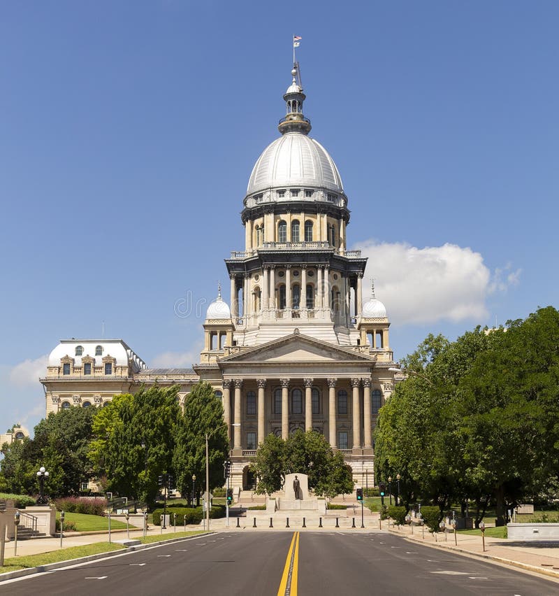 Illinois State Capitol editorial stock photo. Image of springfield ...