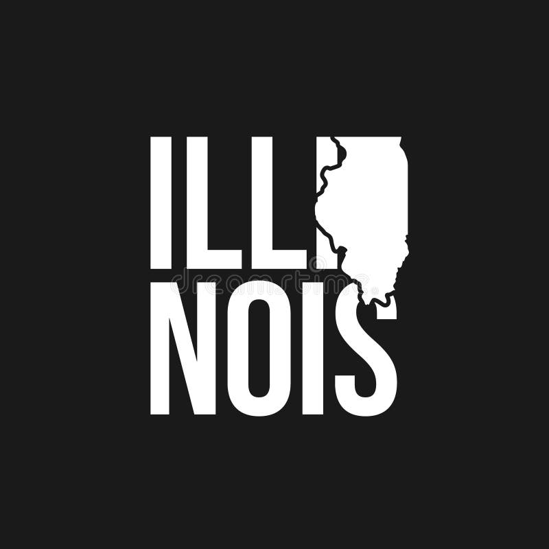 Illinois state symbol stock vector. Illustration of graphic - 327163283