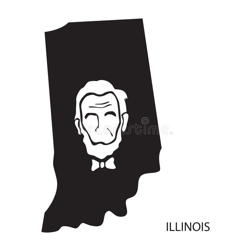 Illinois. Vector Illustration Decorative Design Stock Vector ...