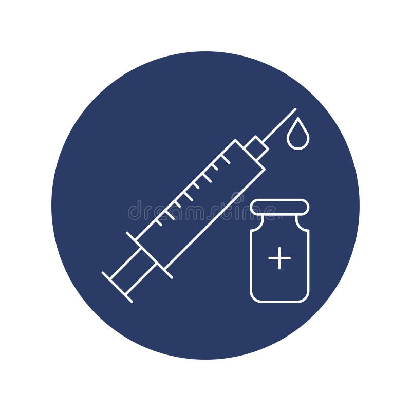 Medical, Injection, Syringe, Injection Syringe Icon Stock Vector ...