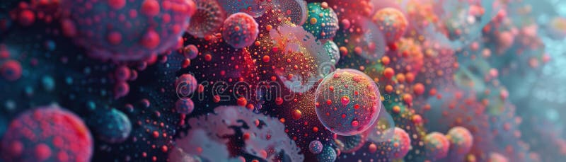 Illness Visualized through Somber Abstract Patterns Stock Illustration ...