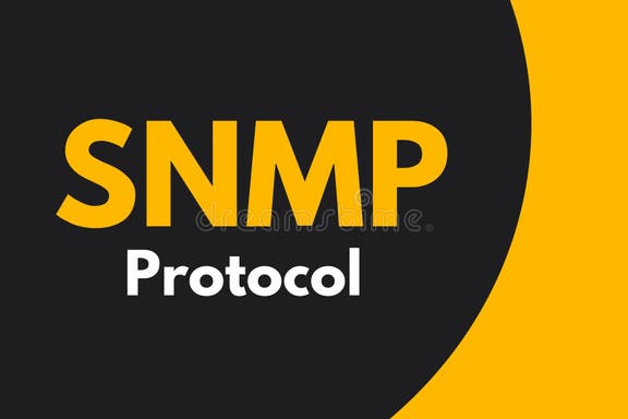 SNMP Meaning, Simple Network Management Protocol Stock Illustration ...