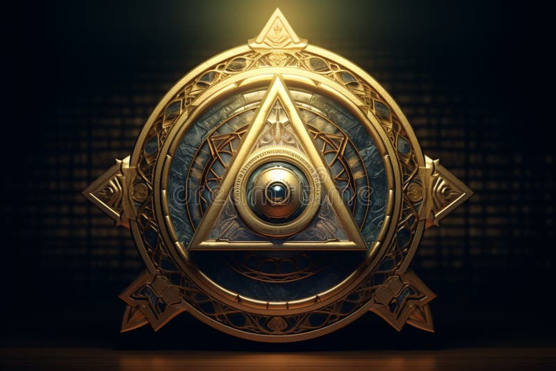 Illuminate the Scene with Abstract Violet Lights and Blue Shapes Stock ...