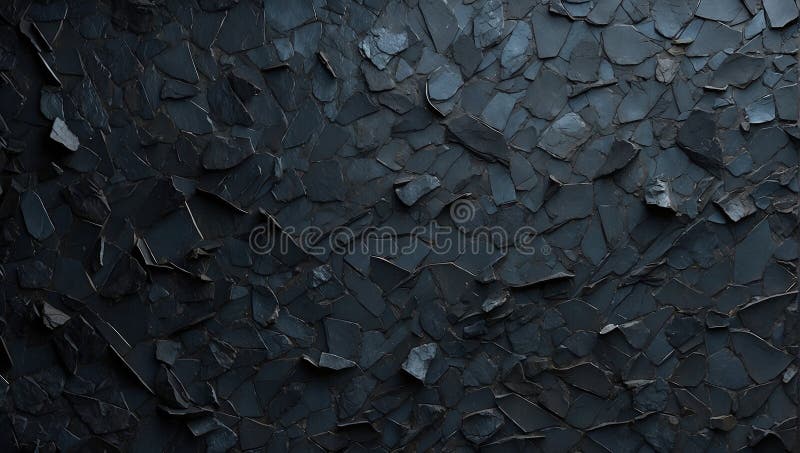 Moonlit Elegance: Midnight Shimmer Slate Texture. AI Generate Stock ...