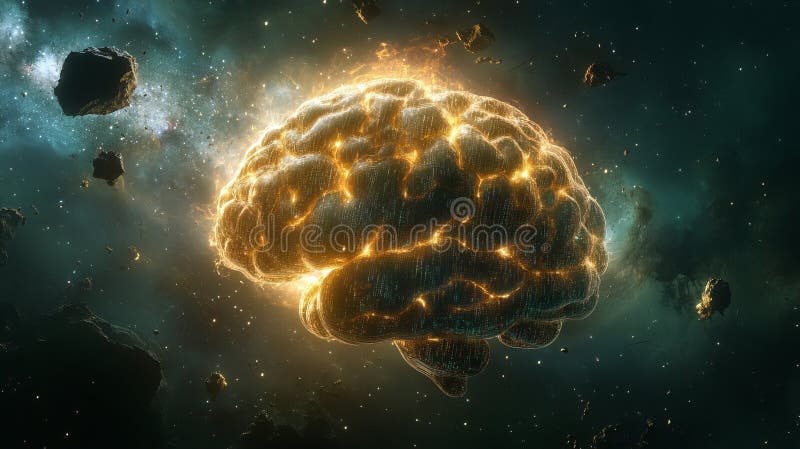 Illuminate Your Mind: a Cosmic Brain Floating in the Universe of Ideas ...