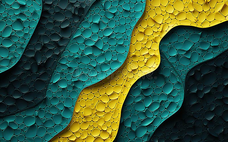 Illuminated Abstract Form - a Fusion of Light and Shadow Creating a ...