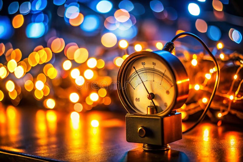 Illuminated Amp Meter Reading at Night a Detailed Look at Electrical ...