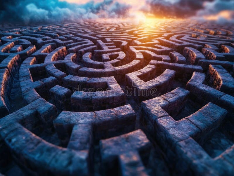 Illuminated Maze Like Structures Stock Illustrations – 12 Illuminated ...
