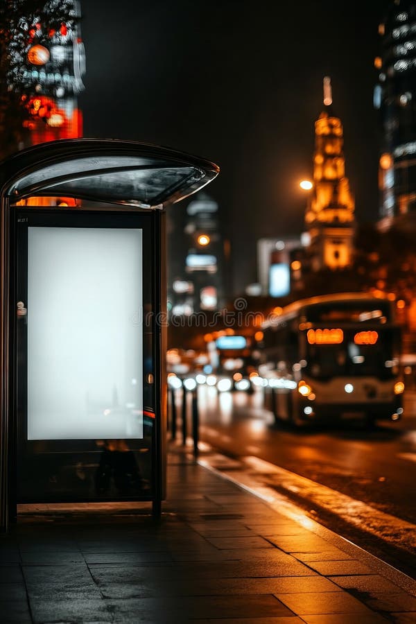 Illuminated City Bus Stock Illustrations – 2,646 Illuminated City Bus ...