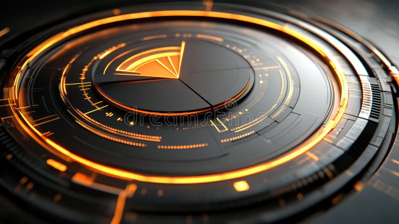 Illuminated Clock Face, Dramatic Play of Light and Shadow in Dark Room ...