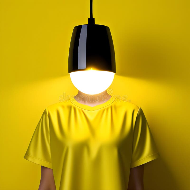 Illuminating Yellow Pantone Light Wallpaper Stock Illustration ...