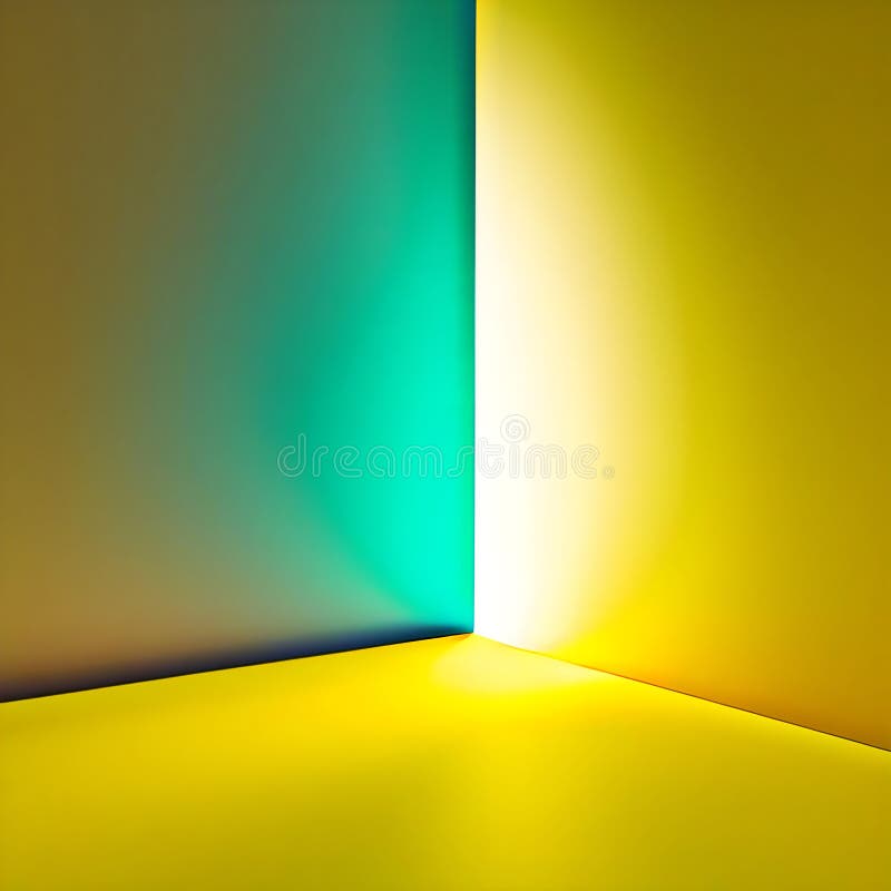 Illuminating Yellow Pantone Light Wallpaper Stock Illustration ...
