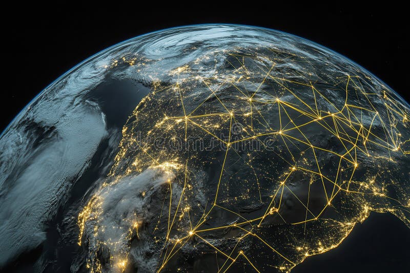 Illuminated Connections of Earth at Night Reveal the Pulse of Global ...