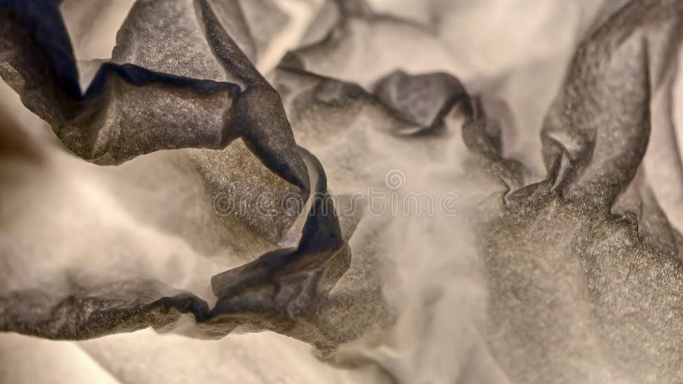 Abstract Crumpled Tissue Paper Texture Stock Photo - Image of delicate ...