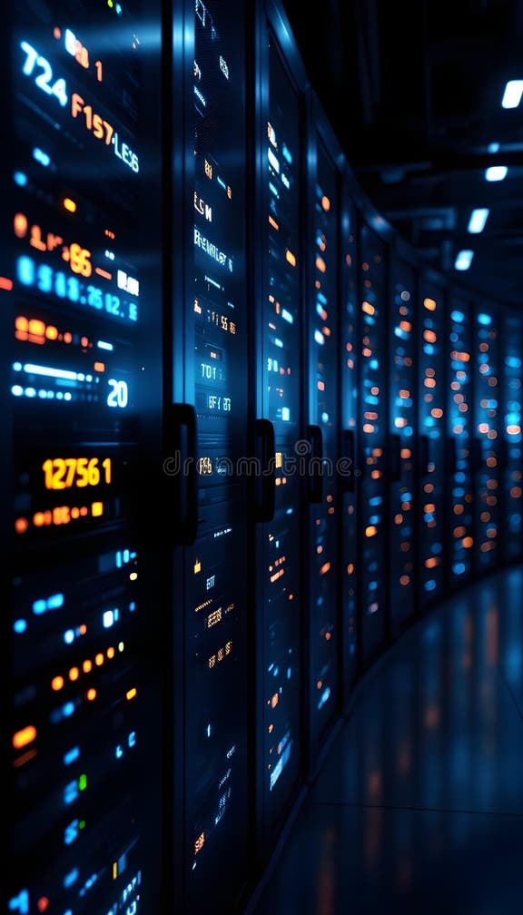 Illuminated Data Center Servers: a Glimpse into the Digital Core of ...