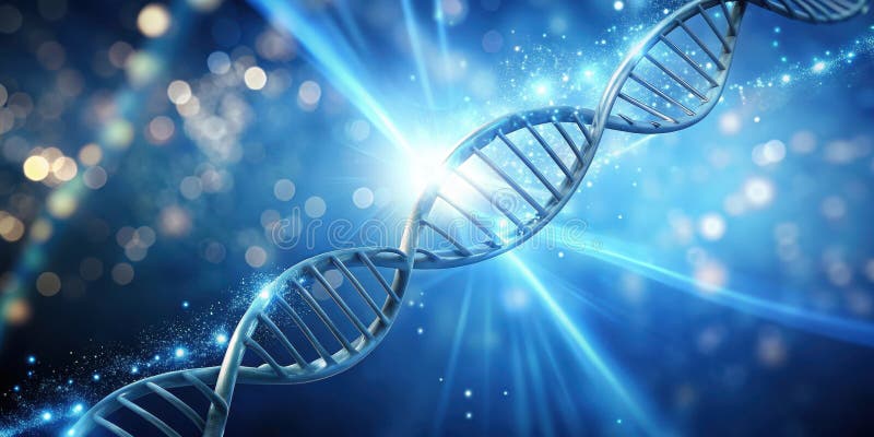 Illuminated Double Helix a Glimmering Representation of Genetic Code ...