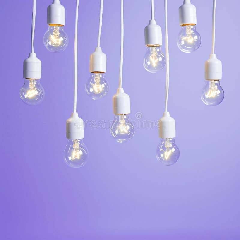 A Illuminated Elegance of Captivating Hanging LED Bulb Light Fixture in ...