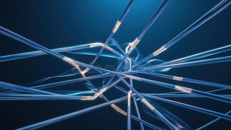 Illuminated Fiber Links Create Dynamic Flow of Holographic Data in ...