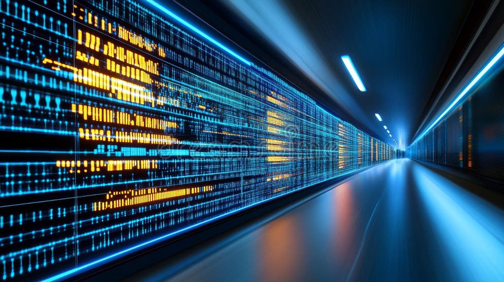 Illuminated Fiber Optic Connections, a Quantum Computing Network System ...