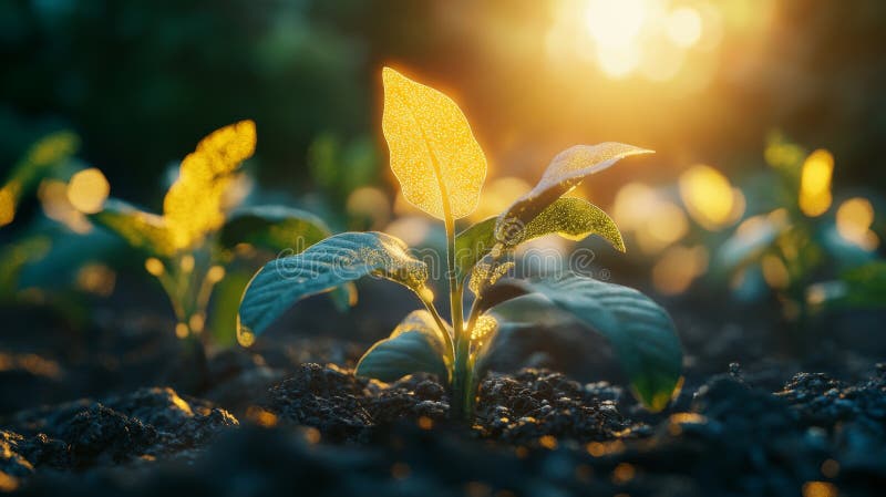 Illuminated Flora As a Representation of Technological Advancement and ...