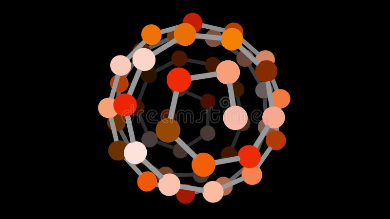 Illuminated Glowing Graphic Element Shape Particles Background Stock ...