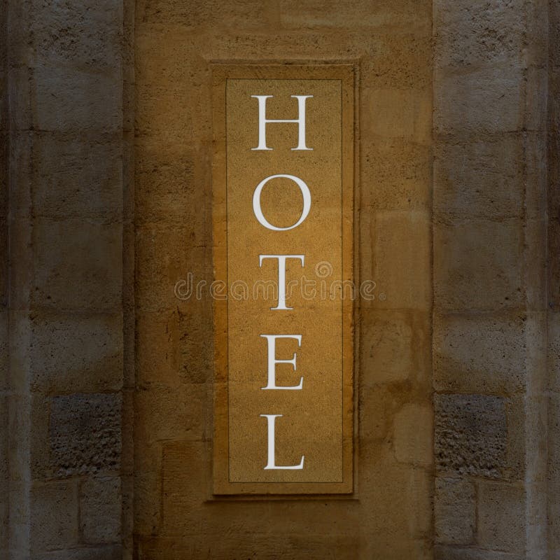 Illuminated gold stock image. Image of sign, room, facade - 12560773