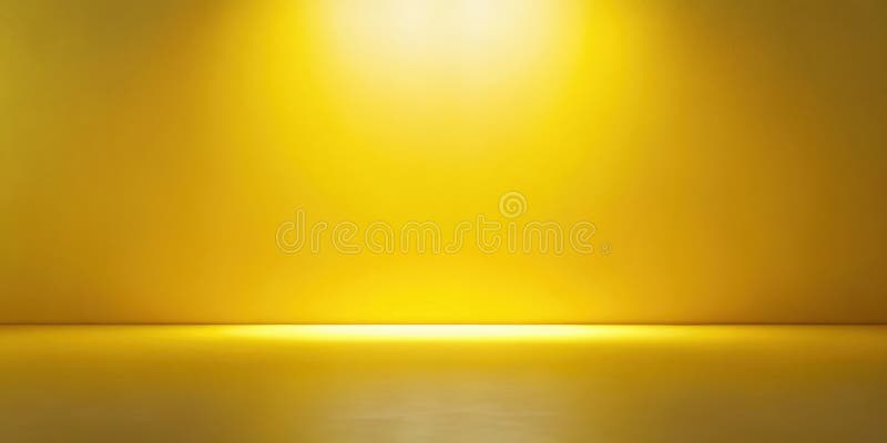 Illuminated Golden Studio Backdrop a Bright and Versatile Empty Space ...