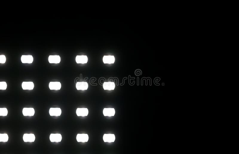 Illuminated Grid Pattern on Dark Background Stock Photo - Image of ...