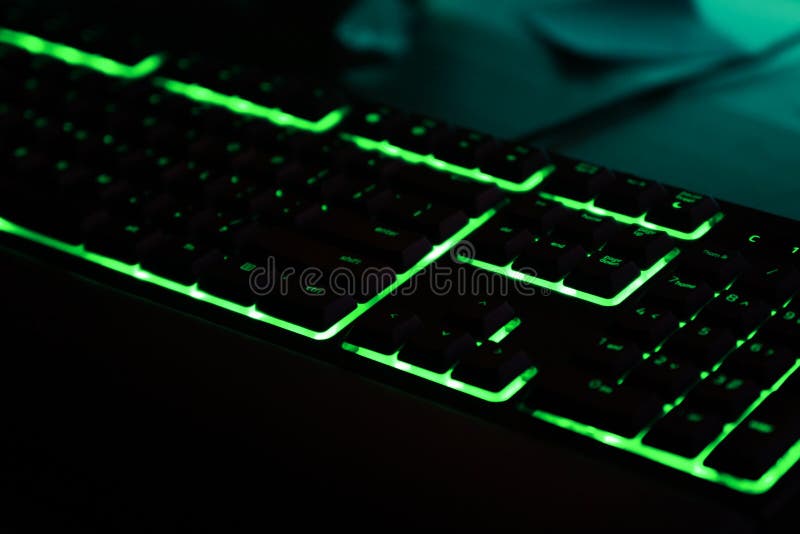 141 Pc Gamer Green Light Stock Photos - Free & Royalty-Free Stock ...