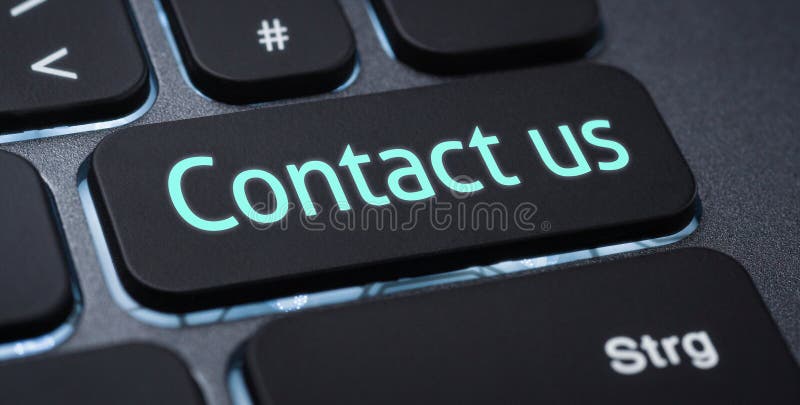 Contact us stock illustration. Illustration of service - 312065780