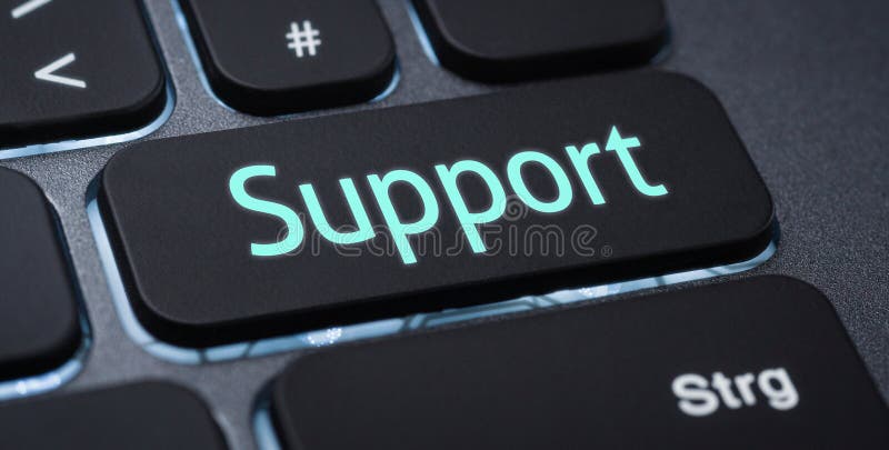 Support stock image. Image of computer, consulting, customer - 52093975