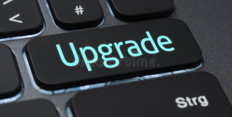 Upgrade stock photo. Image of change, information, renew - 314152332