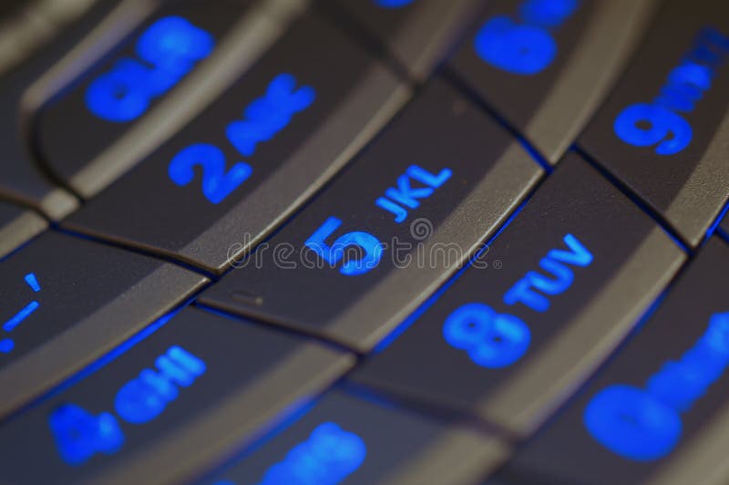 Illuminated Keypad stock image. Image of connect, comms - 1103517