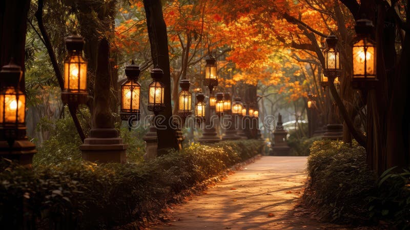 Illuminated light the way stock illustration. Illustration of guides ...